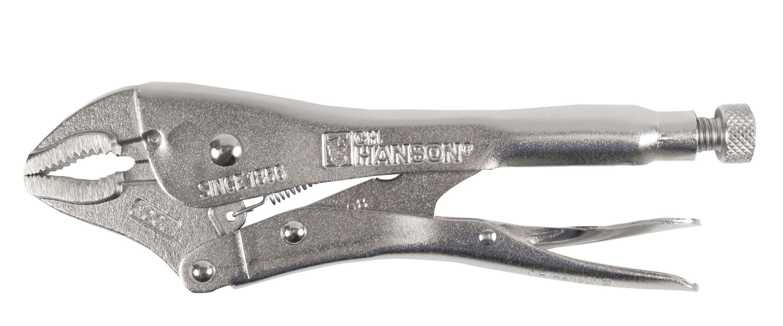 Curved Jaw Locking Pliers by C.H. Hanson - H&W