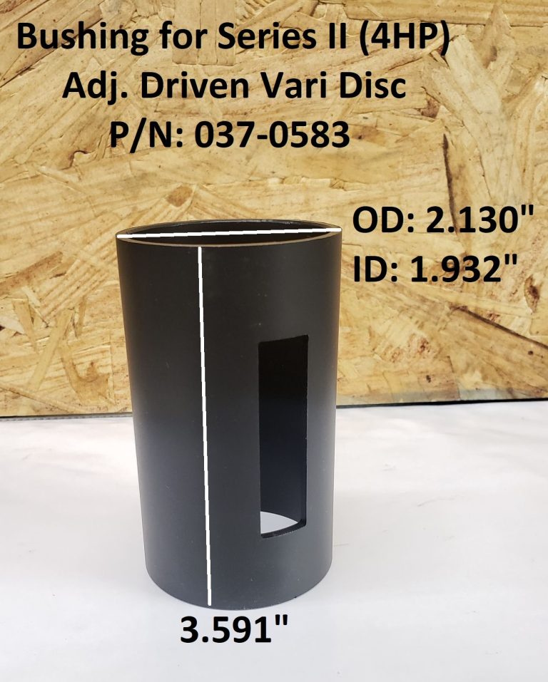 Bridgeport Series II Bushing for Driven Vari - Disc (not shown) | 037 ...