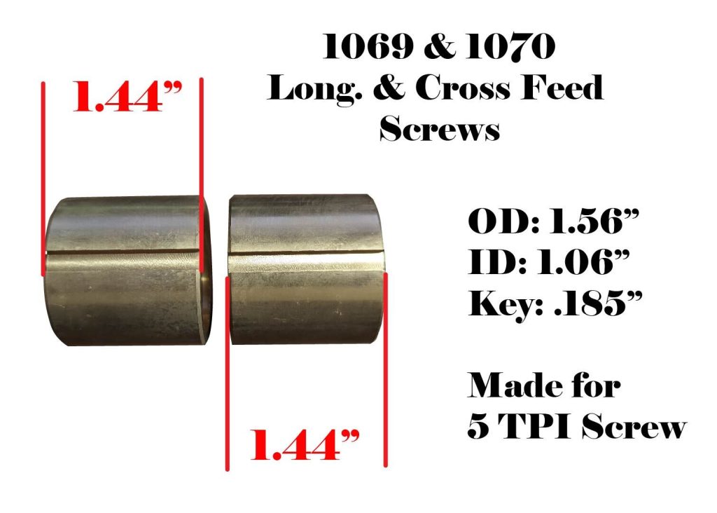 Bridgeport Longitudinal Feed Nut | 1069 - H&W