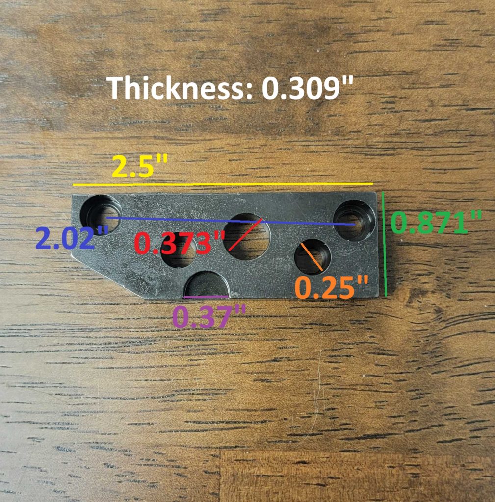Bridgeport Hi - Low Detent Plate | 1510 - H&W
